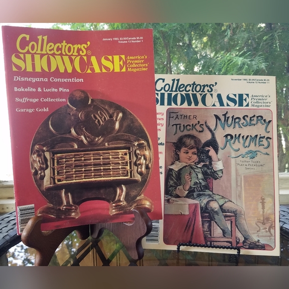 Collector's Showcase | Other | 2 Vintage Collectors Showcase Magazines ...